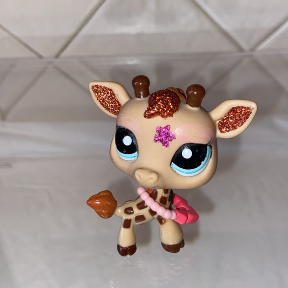 Littlest Pet Shop | Toys | Rare Lps Pretty Pairs Pets 2348 Giraffe ...